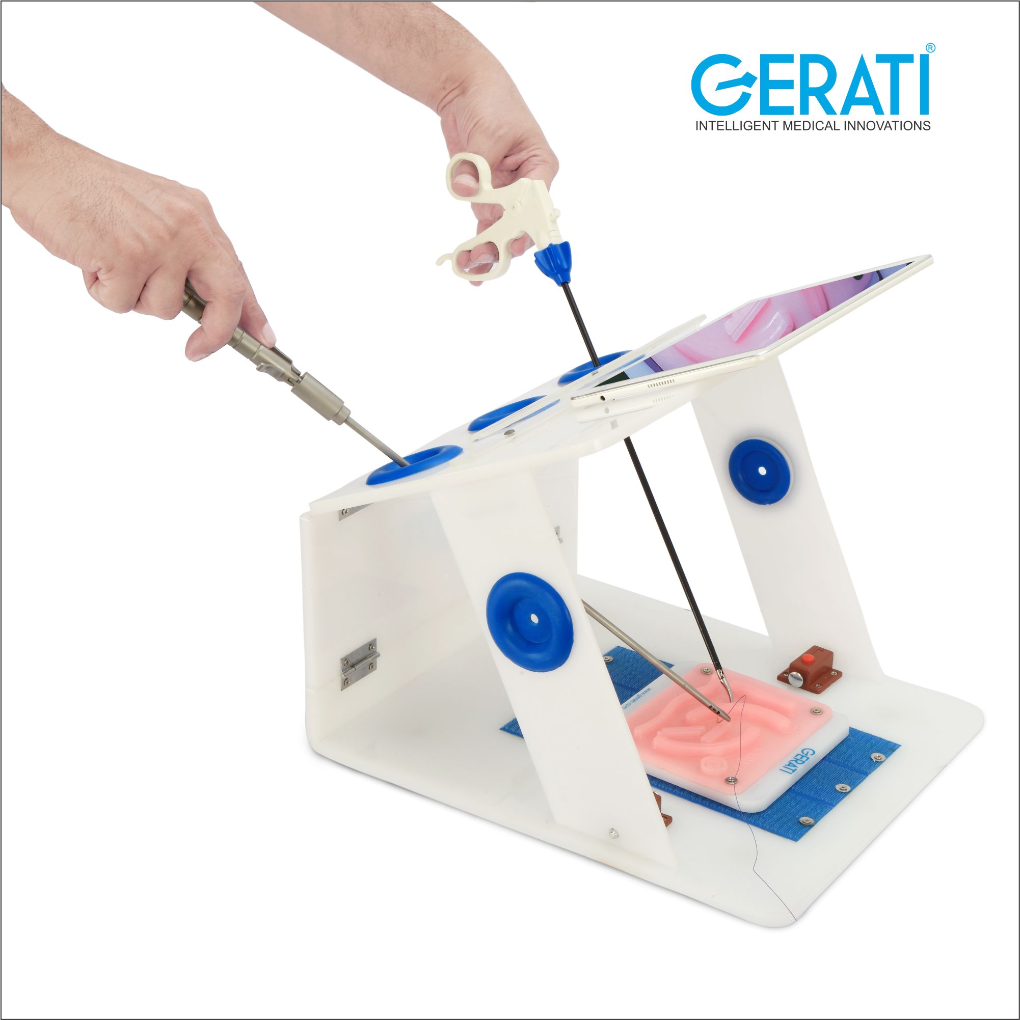 Large Typ authorized Laparoscopic Box Trainer Laparoscopic