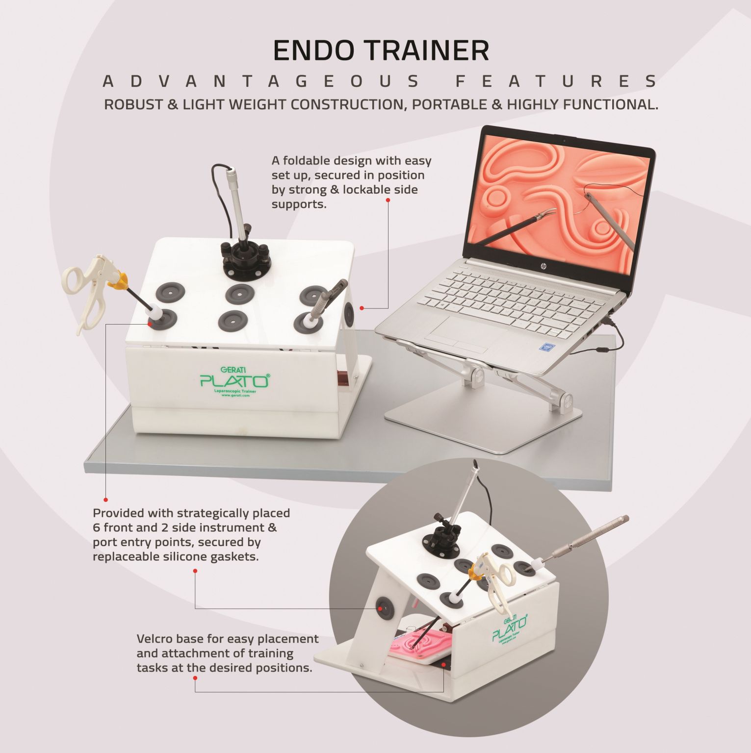 Lap Endo Trainer - Laparoscopic Trainer box
