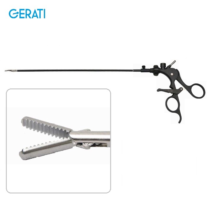 GERATI Laparoscopic Grasping Forceps Plain Laparoscopic Grasper