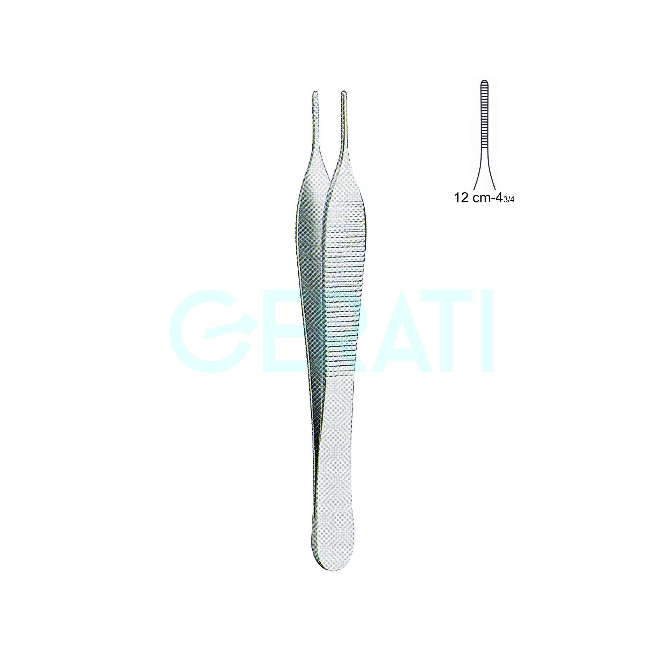 ADSON DELICATE FORCEPS, DRESSING & TISSUE FORCEPS - GERATI - Smart ...