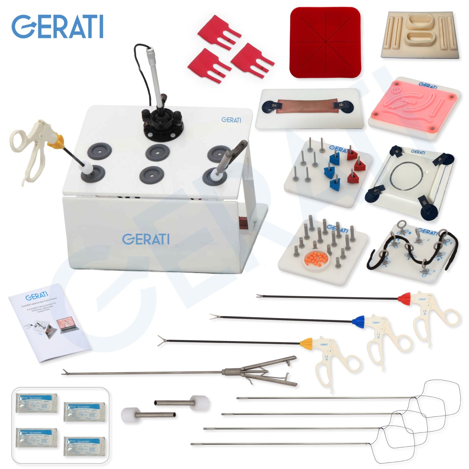 Laparoscopic Trainer Box Laparoscopic Trainer Simulator | GERATI